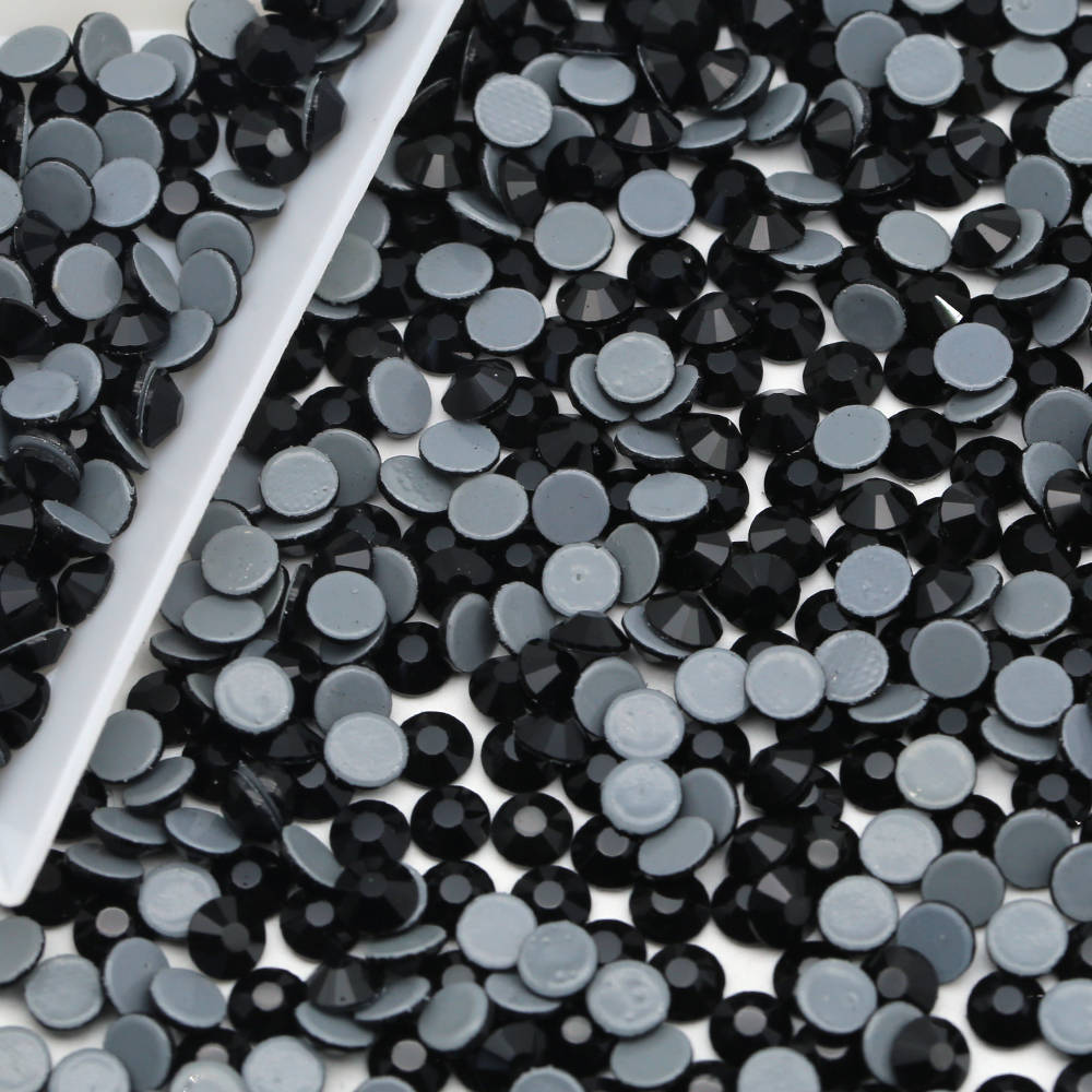 XULIN Rhinestone B03#Black Flatback Hotfix Glass Rhinestone_Zhejiang ...